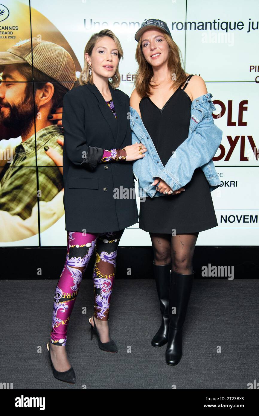Paris, Frankreich. Oktober 2023. Magalie Lepine-Blondeau und Monia Chokri besuchten am 16 ...