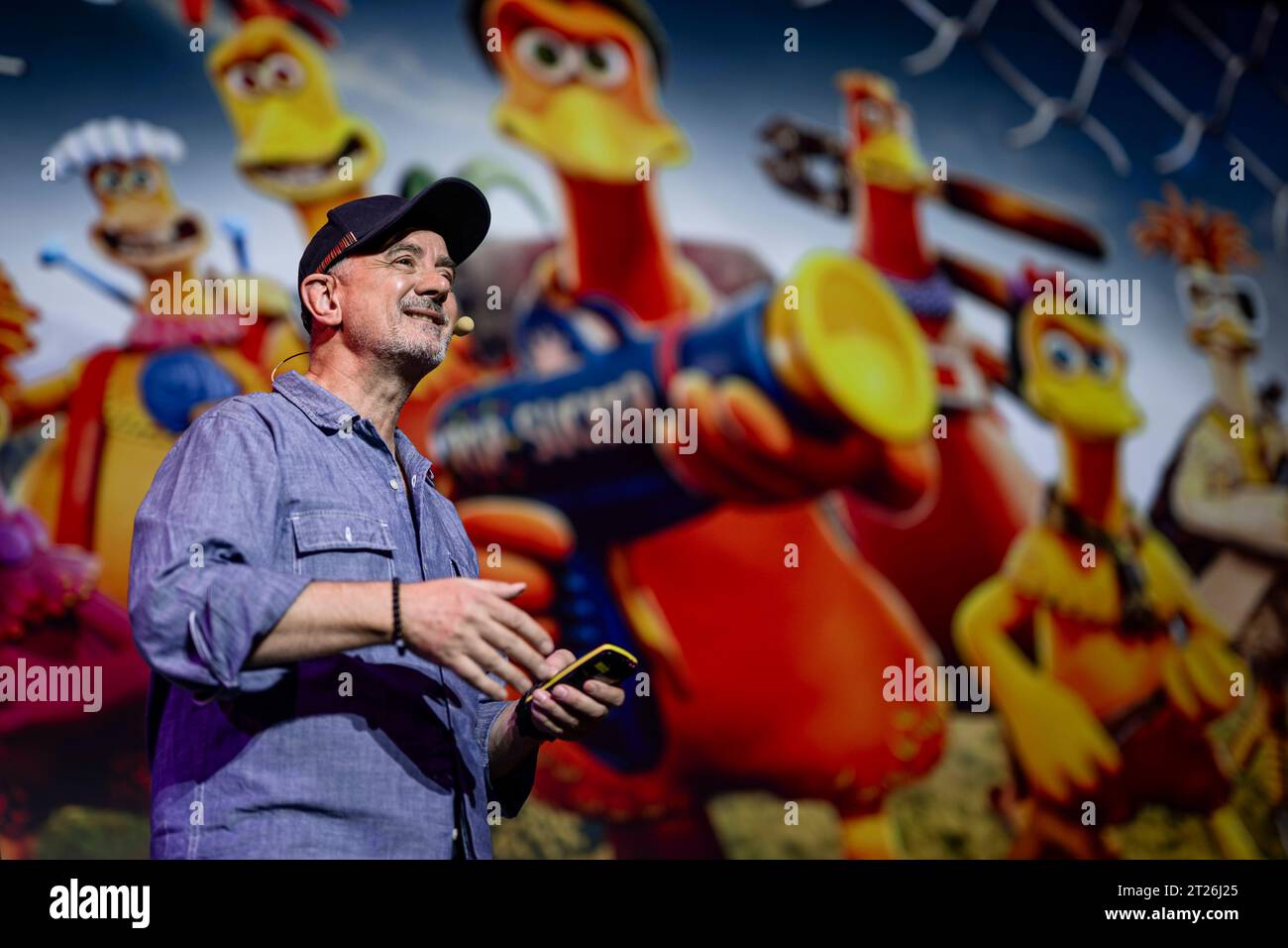 VIEW Conference 2023 Sam Fell Samuel Jason Fell, Regisseur von Chicken ...