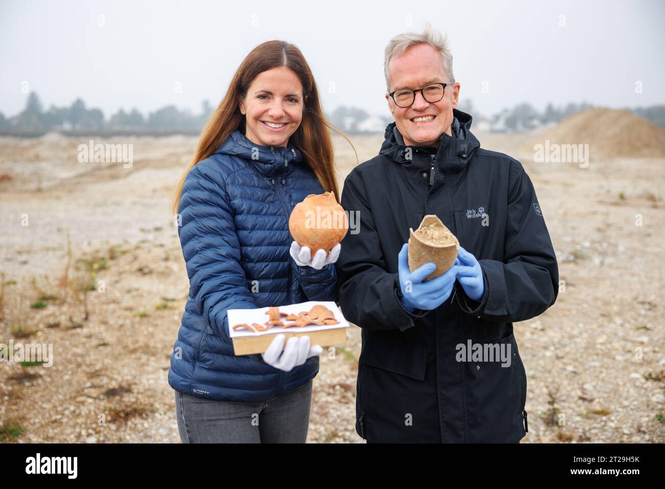 München, Deutschland. Oktober 2023. Kristina Frank (CSU, l ...