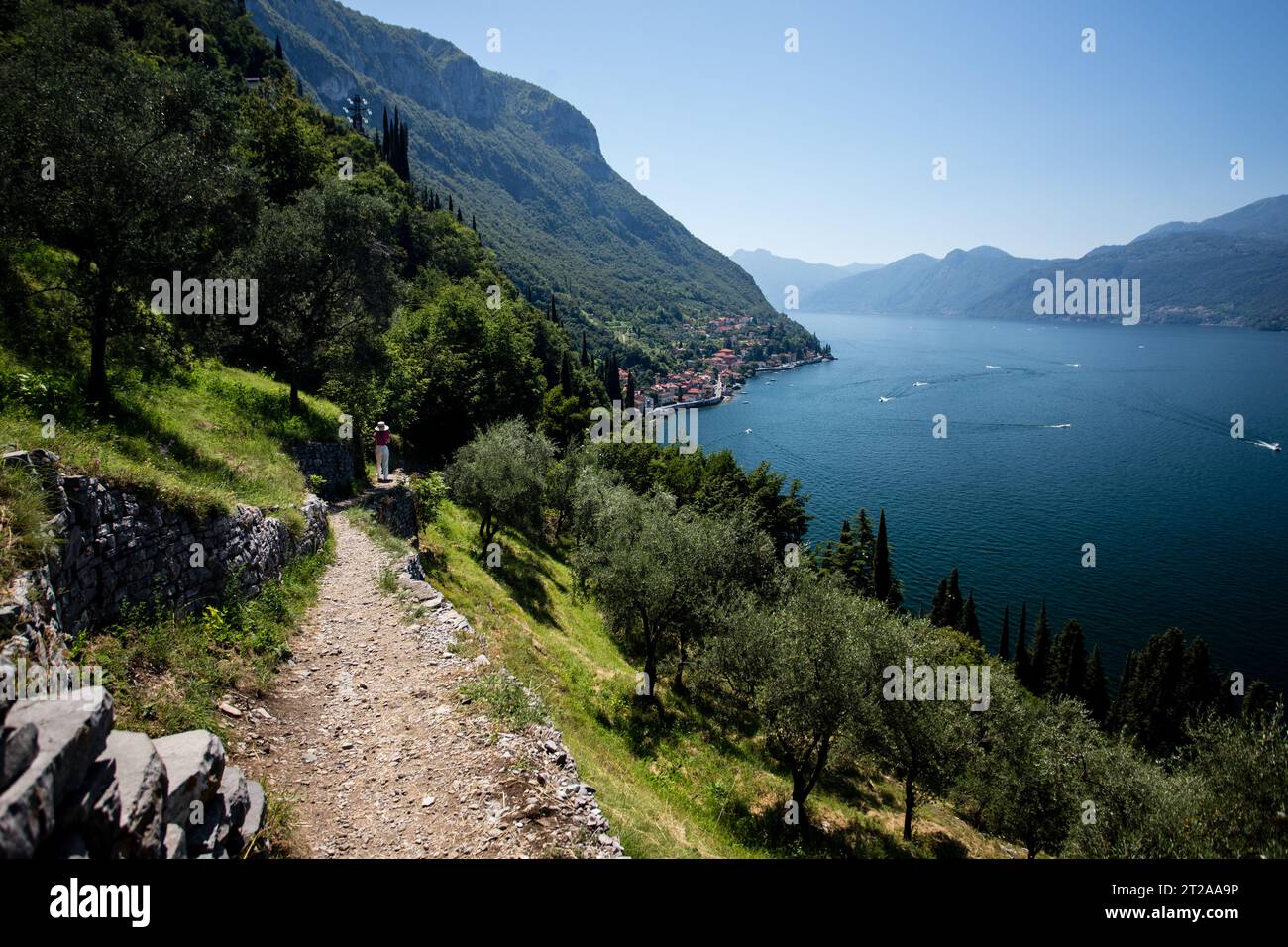 Sehenswürdigkeiten im Comer See, Italien Stockfotografie - Alamy