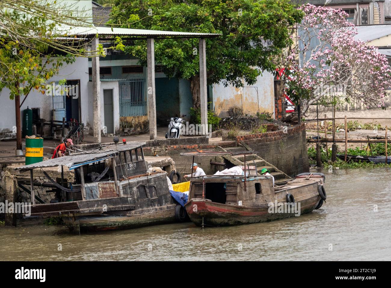 Flussboot vietnam rudern menschen -Fotos und -Bildmaterial in hoher ...