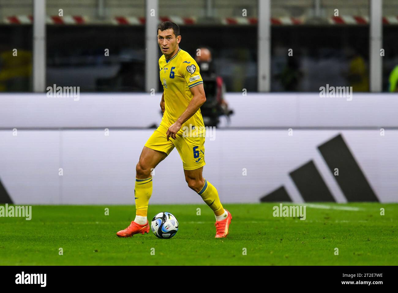 Ukraineâ€™s Taras Stepanenko während der UEFA Euro 2024 ...