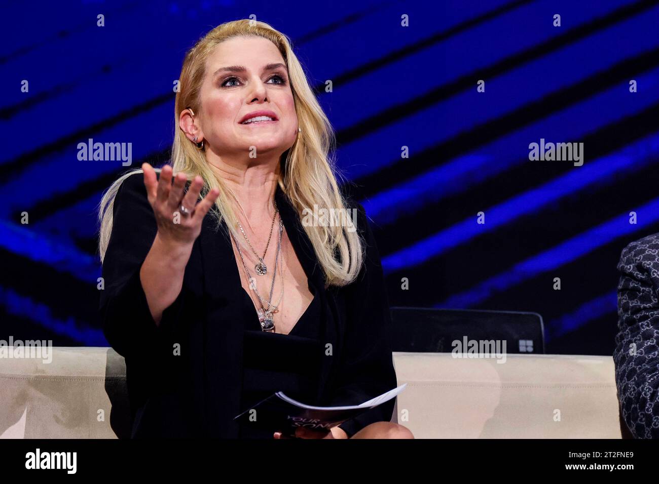 Jeanette Biedermann bei der Aufzeichnung der ARD TV-Show Your Songs im ...