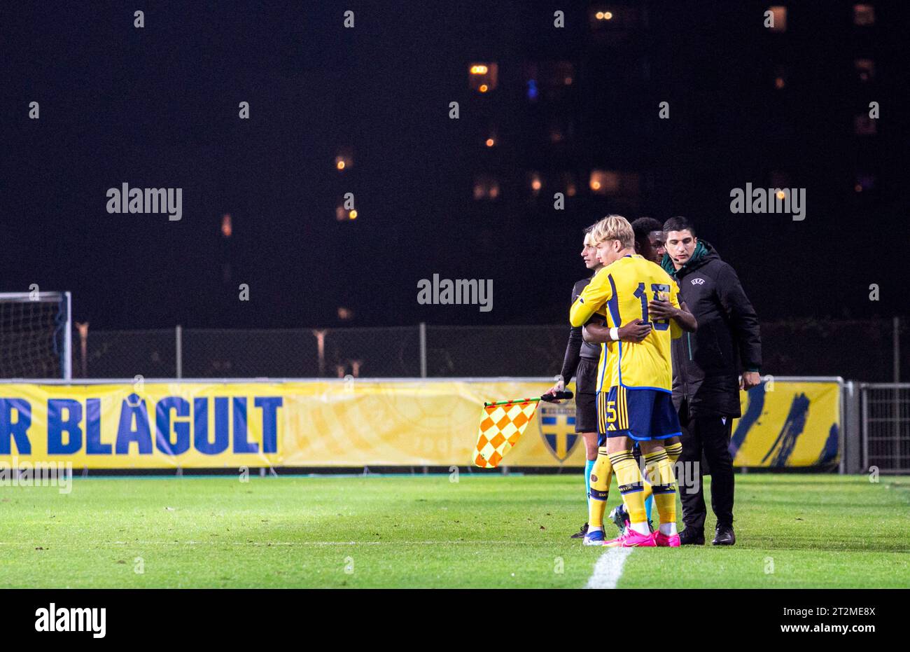 Falkenberg, Schweden. Oktober 2023. Daniel Svensson (15) aus Schweden ...