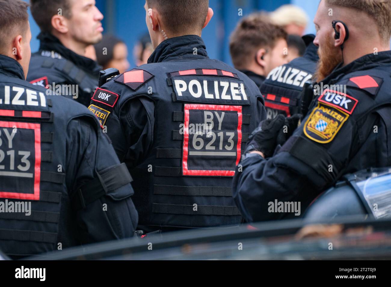 Düsseldorf 21.10.2023 Pro-Palästinensische Demonstration Demonstration ...