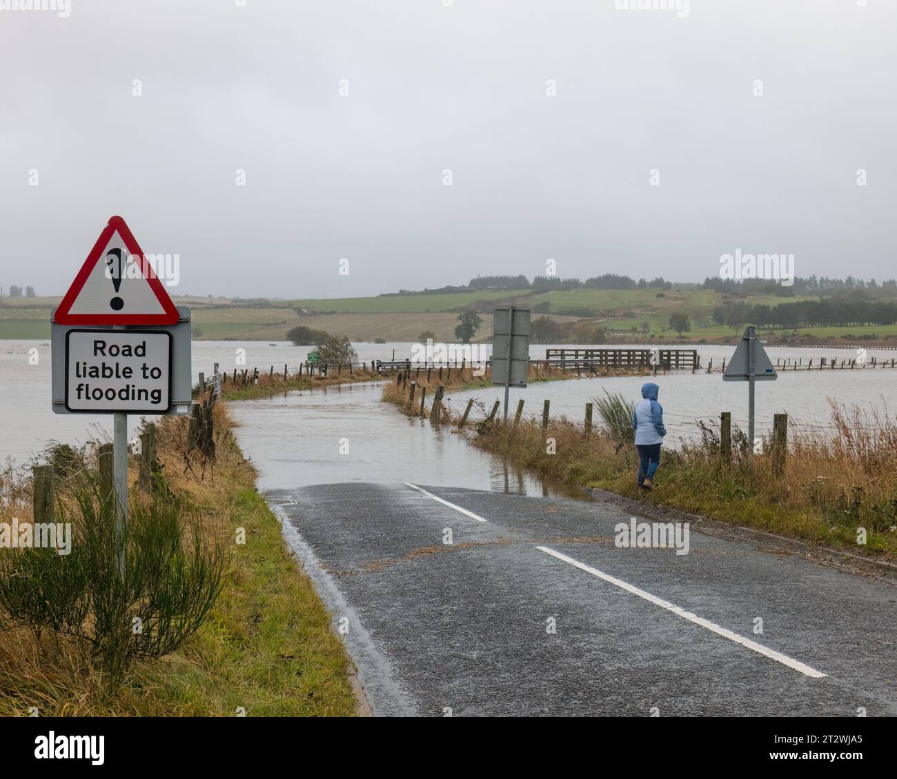 Kintore, Aberdeenshire, Großbritannien. Oktober 2023. Dies ist der ...