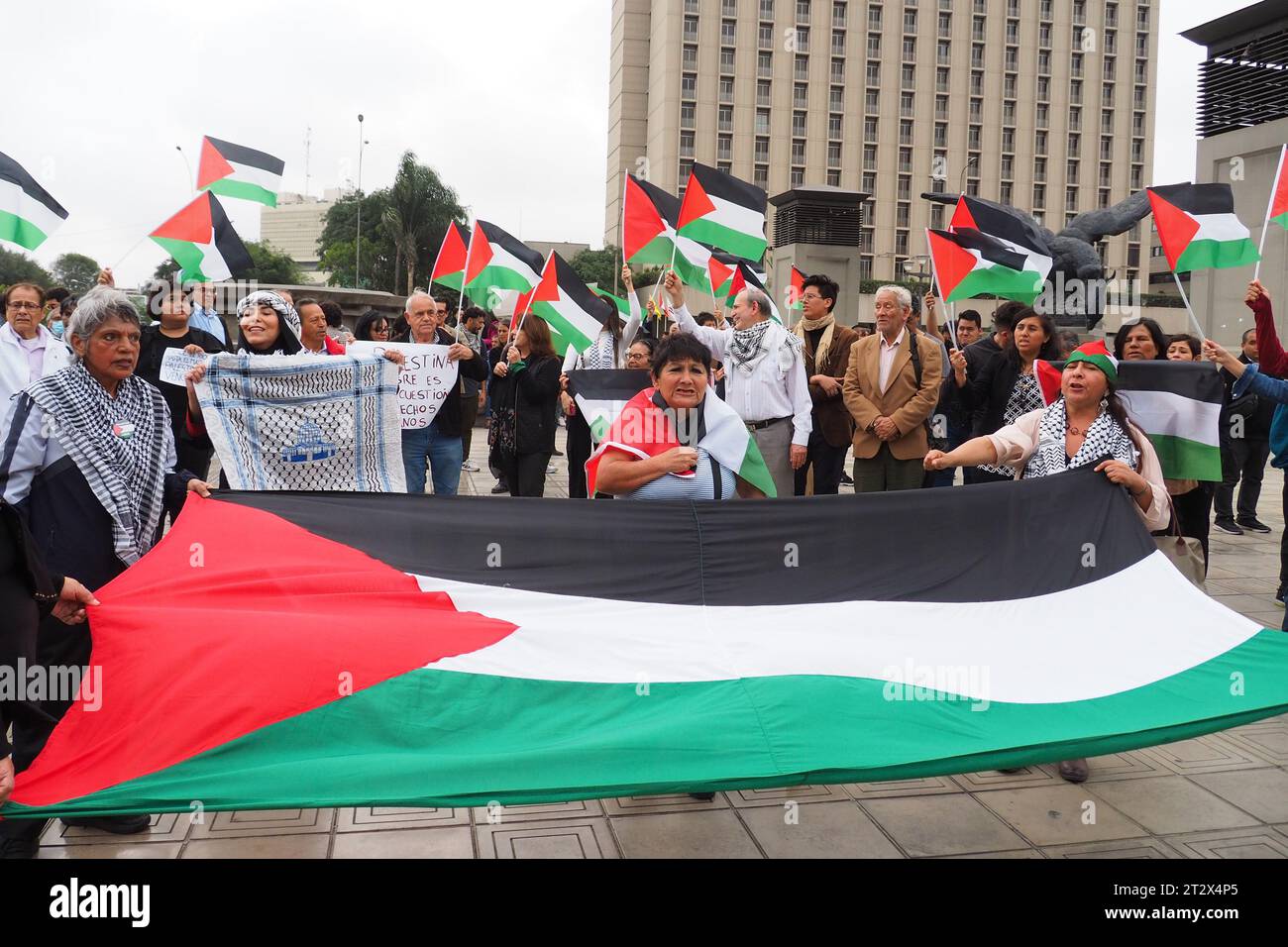 Protesta por el conflicto de hamas en israel -Fotos und -Bildmaterial ...