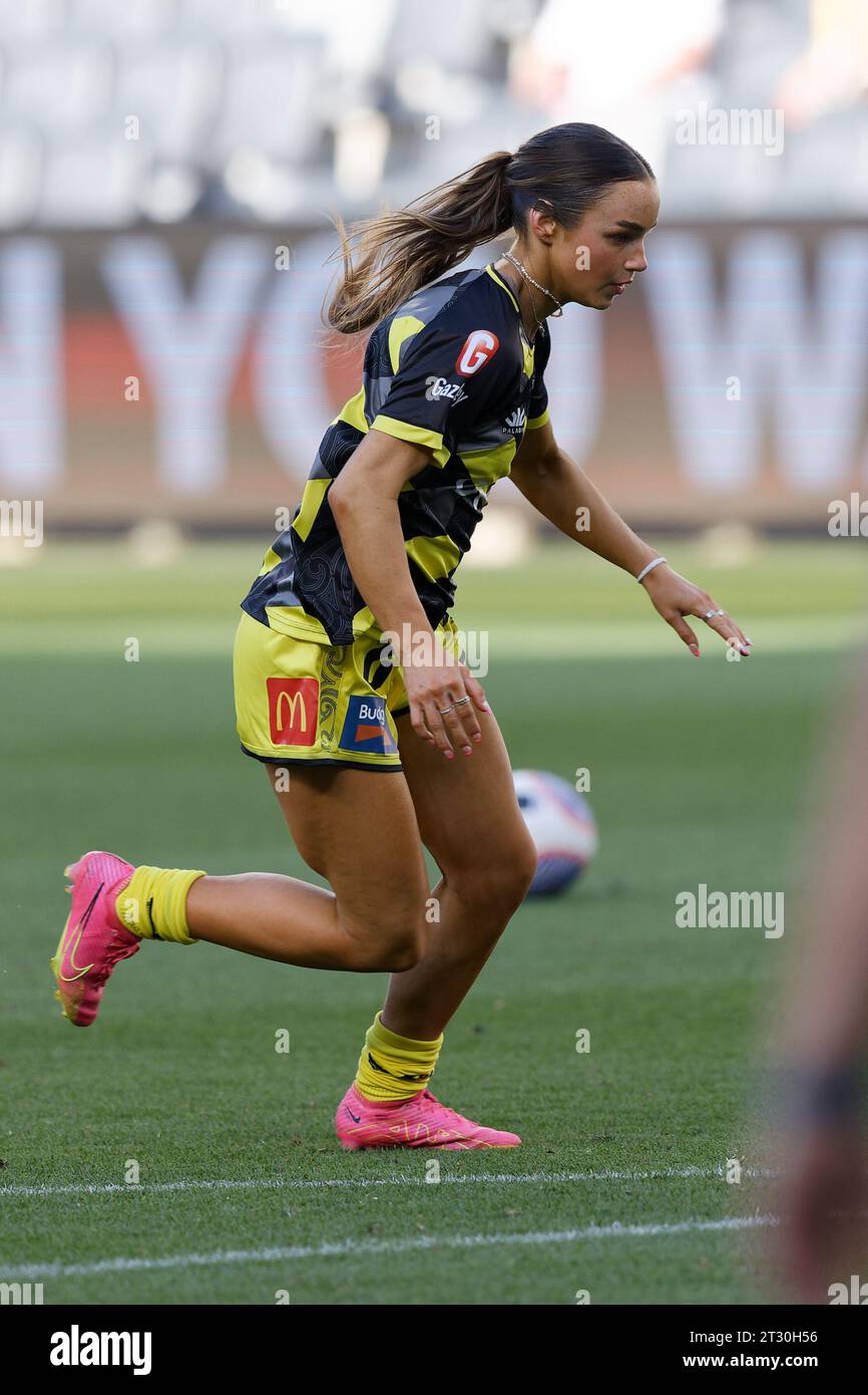 Sydney, Australien. Oktober 2023. Macey Fraser von Wellington Phoenix ...