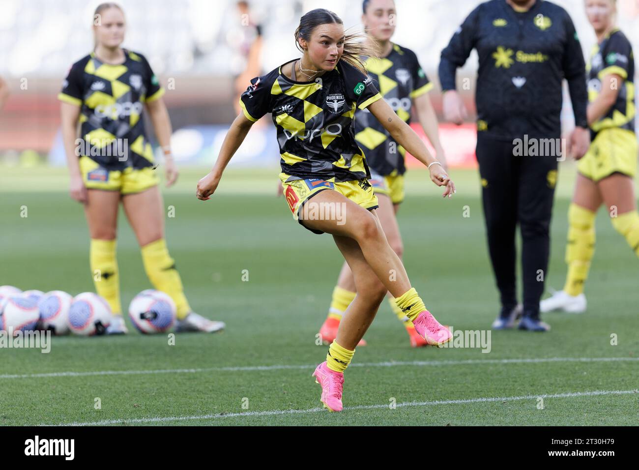 Sydney, Australien. Oktober 2023. Macey Fraser von Wellington Phoenix ...