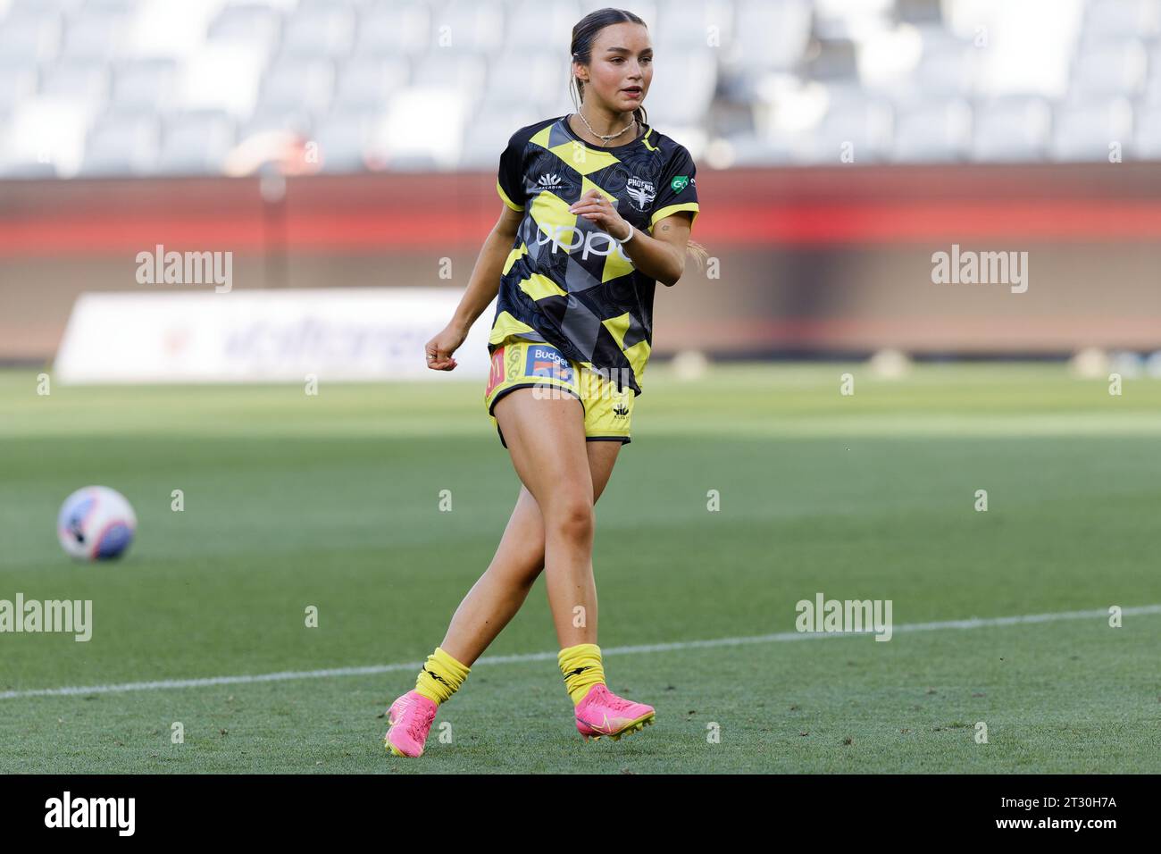 Sydney, Australien. Oktober 2023. Macey Fraser von Wellington Phoenix ...
