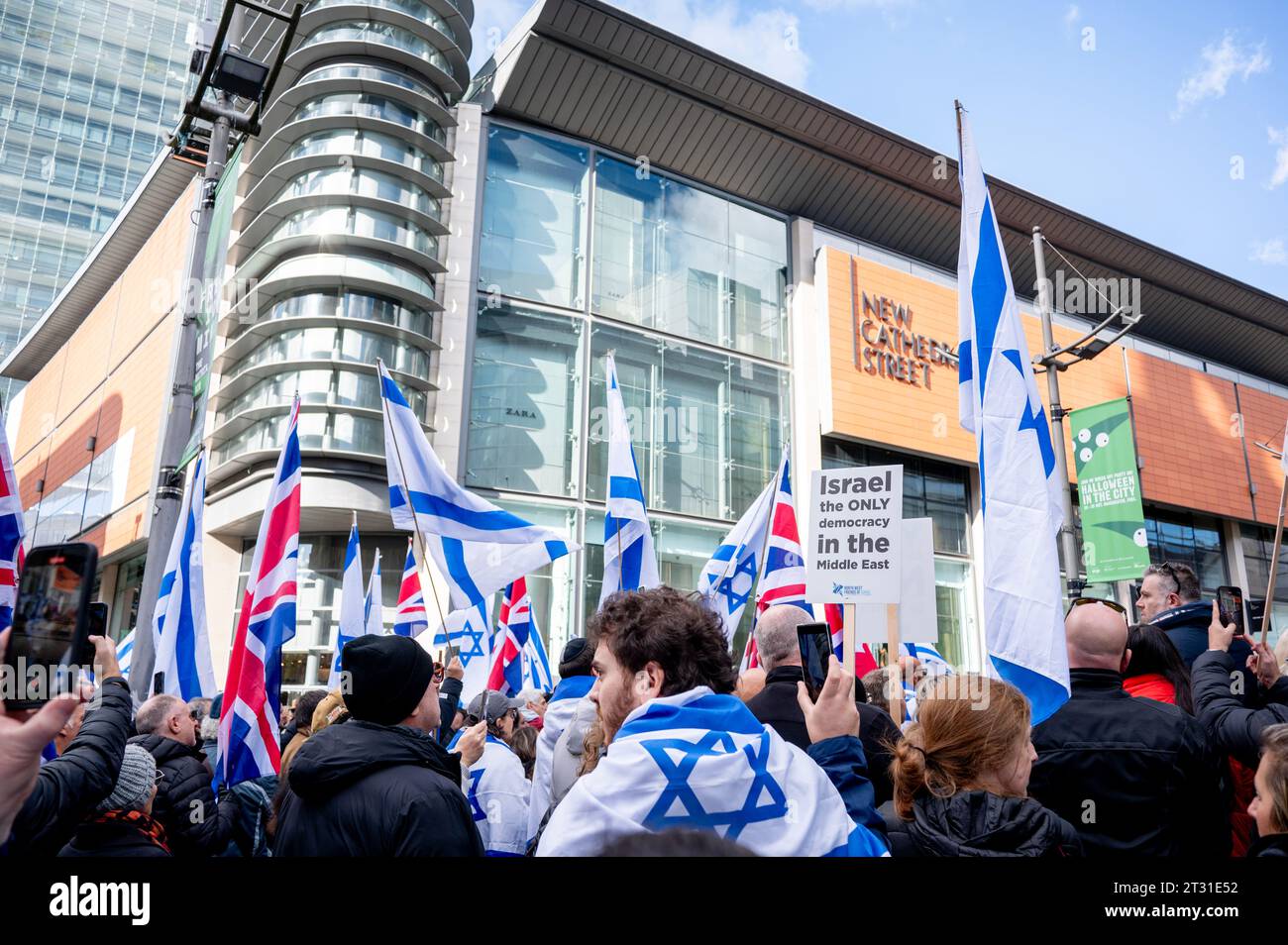 Protesta por el conflicto de hamas en israel -Fotos und -Bildmaterial ...