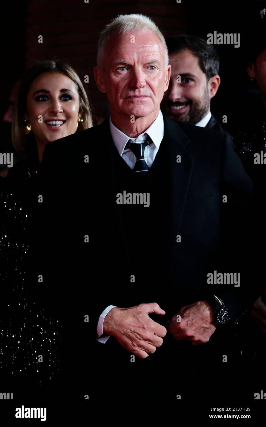 Der britische Sänger Sting (Gordon Matthew Thomas Sumner) beim Rome ...