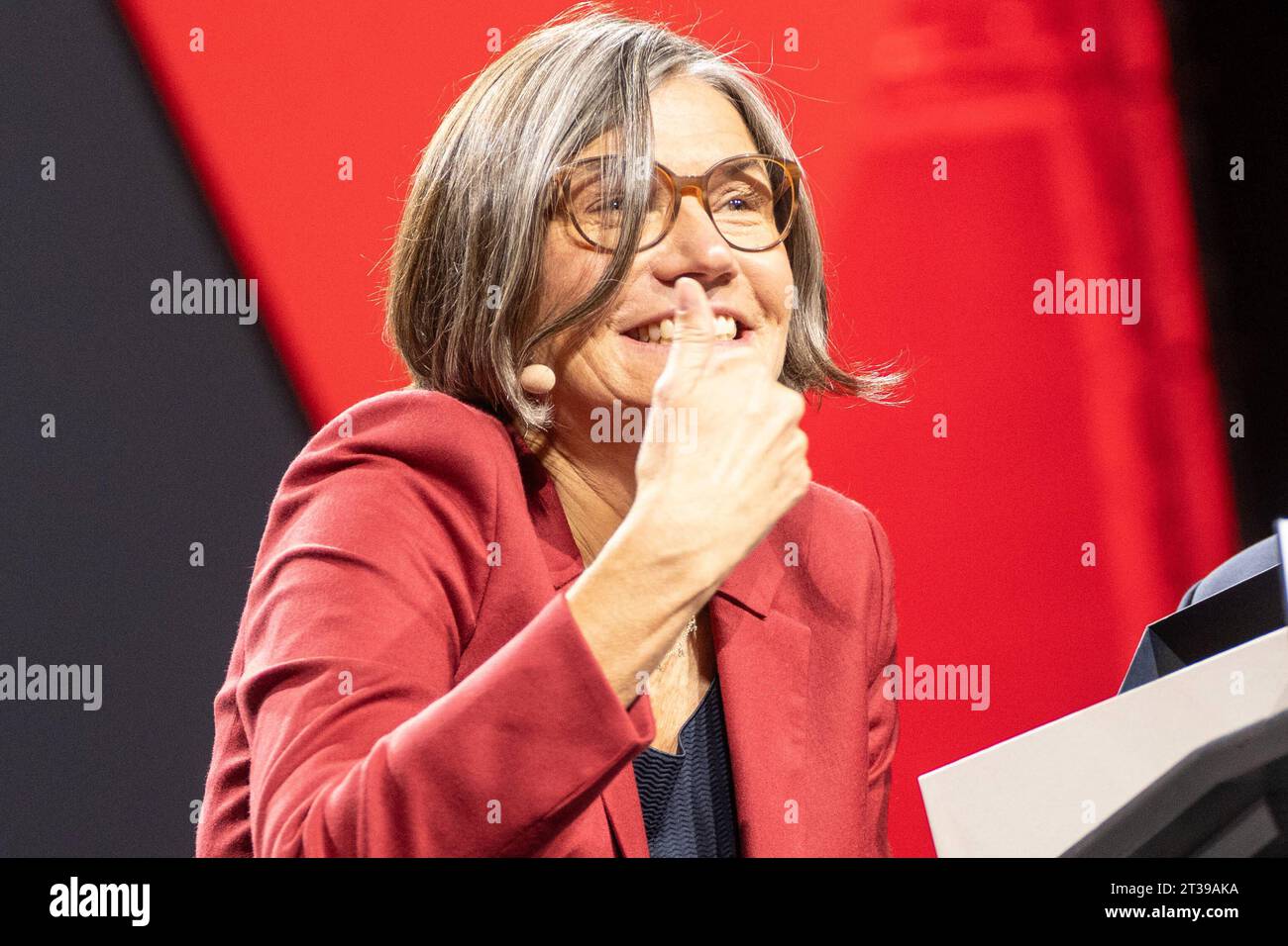 25. Gewerkschaftstag der IG Metall 2023 in Frankfurt Christiane Benner ...