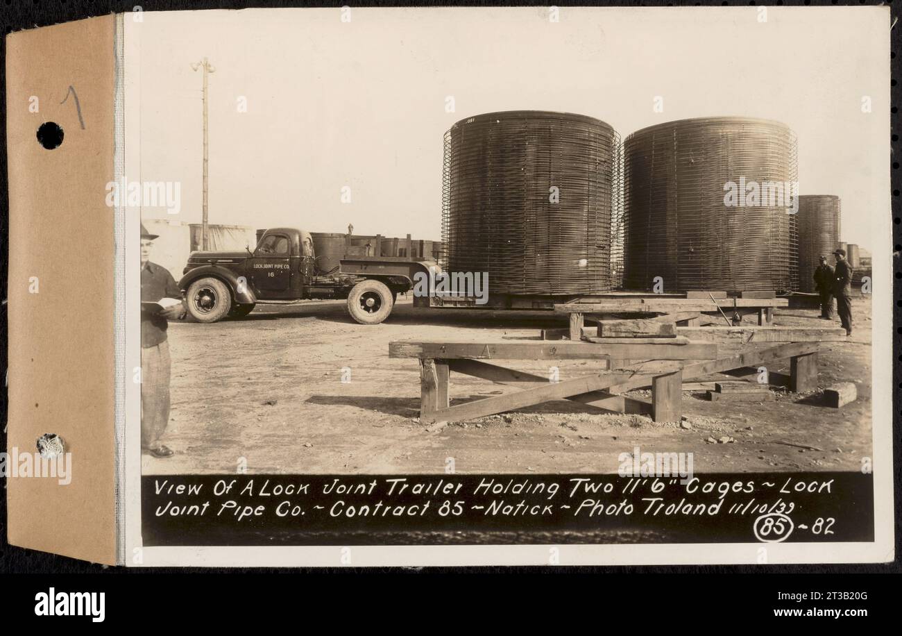 Vertrag Nr. 85, Herstellung und Lieferung von Betonfertigteilen ...