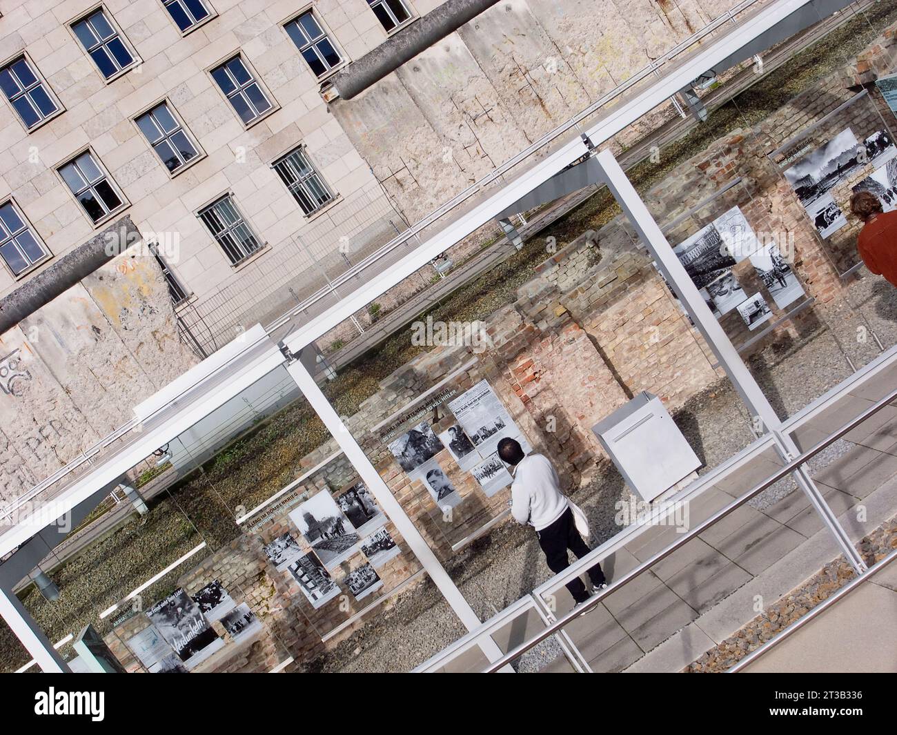Deutschland, Berlin, Niederkirchnerstraße, Topographie des Terrors ...