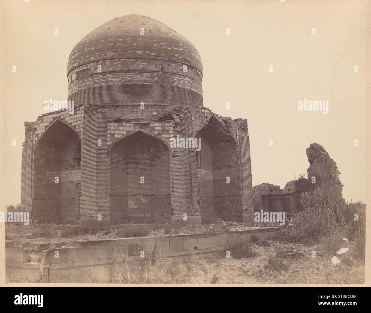 Grab von Ameer Khalleel Khan [d. h. Grab von Sultan Ibrahim, Makli ...