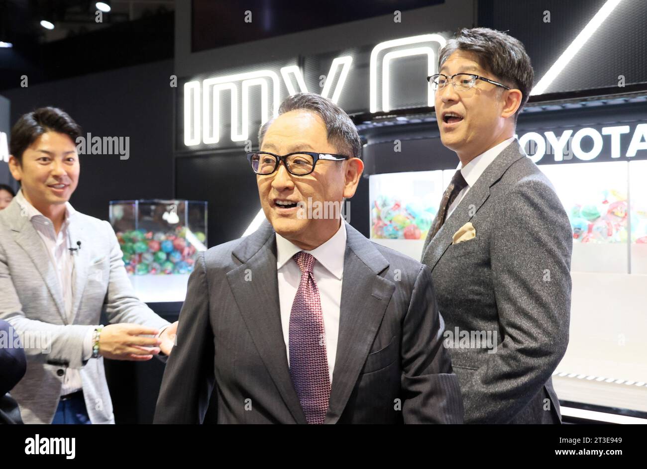 Tokio, Japan. Oktober 2023. Der japanische Automobilriese Toyota Motor ...
