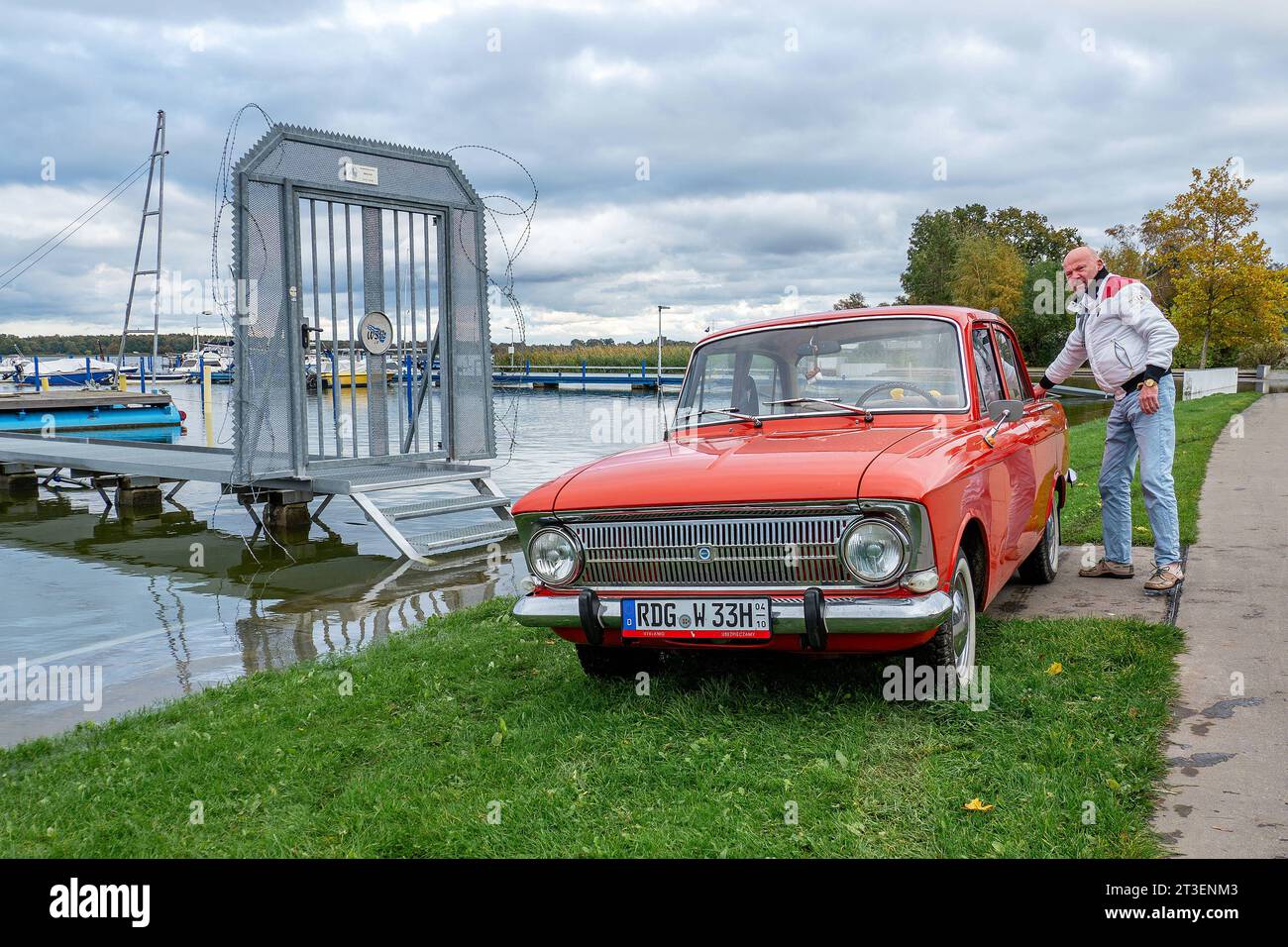 Auto-Exportschlager von 1975: Moskwitsch-412 - 22.10.2023: Symbolbild ...