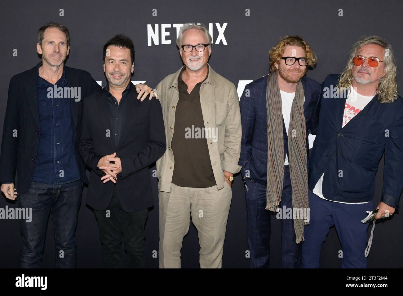 24. Oktober 2023: Hollywood, Kalifornien: Kirk Baxter, Ren Klyce, David ...