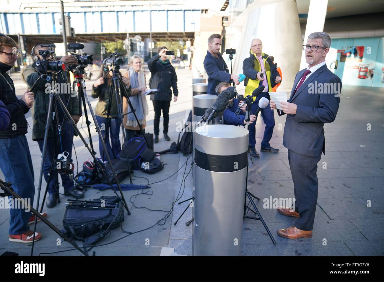Steve Noonan, Direktor des Independent Office for Police Conduct (IOPC ...