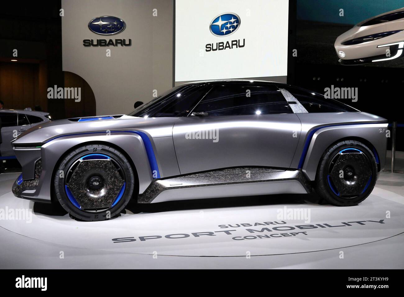 Subaru Sport Mobility Concept beim Pressetag der Japan Mobility Show 2023 auf dem Messegelände ...