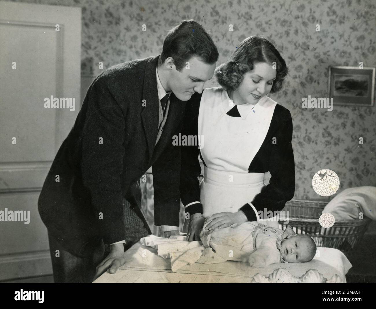 Der dänische Schauspieler Bjørn Watt-Boolsen und die Schauspielerin ...