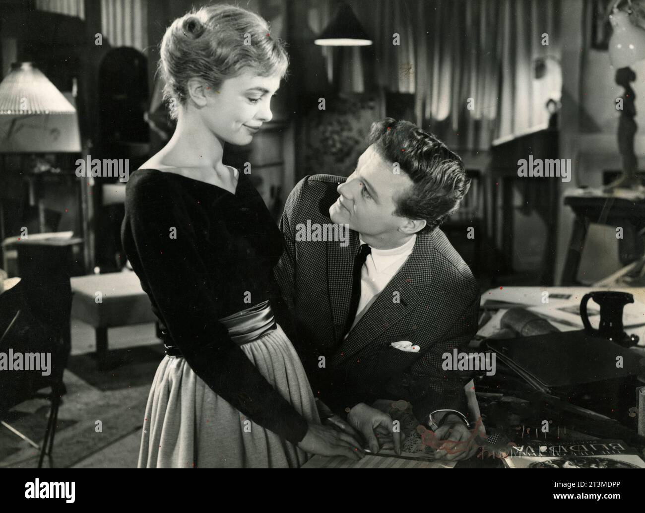 Die dänische Schauspielerin Malene Schwartz und der Schauspieler Preben Uglebjerg in dem Film ...