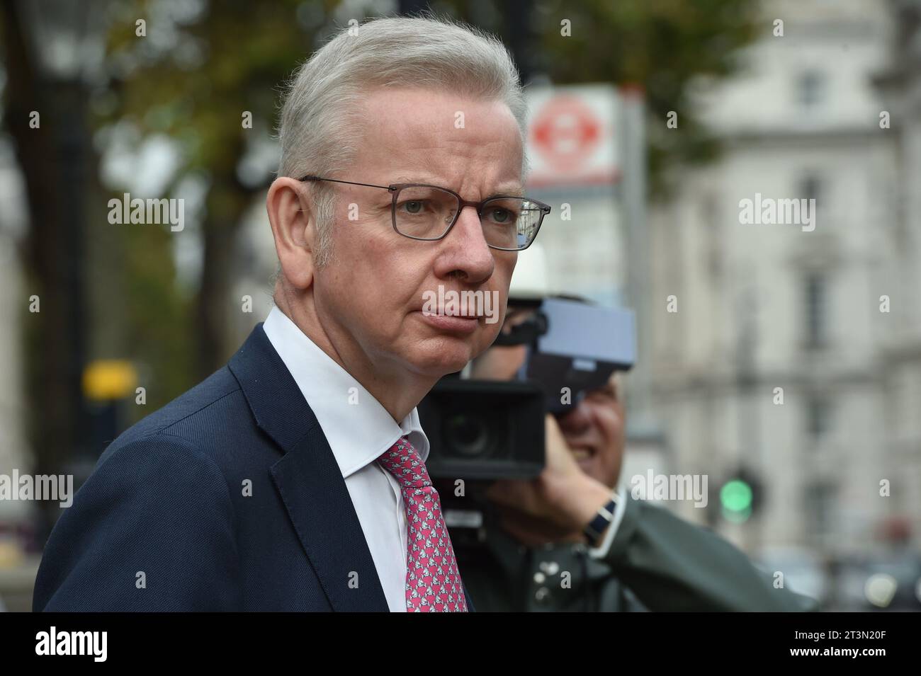 London, England, Großbritannien. Oktober 2023. MICHAEL GOVE, der ...