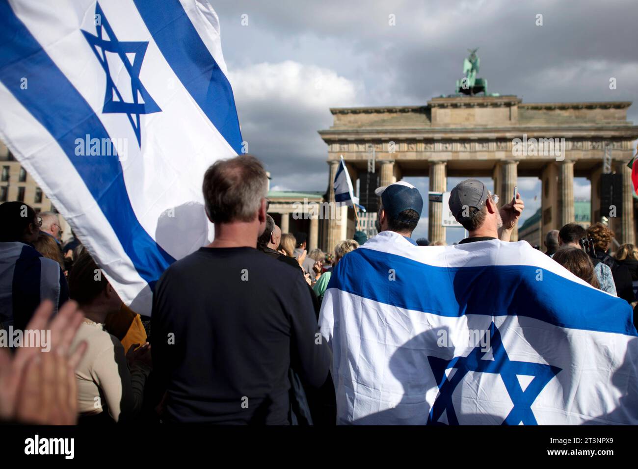 Israel Solidarity Demonstration Deu, Deutschland, Berlin, 22.10.2023 ...