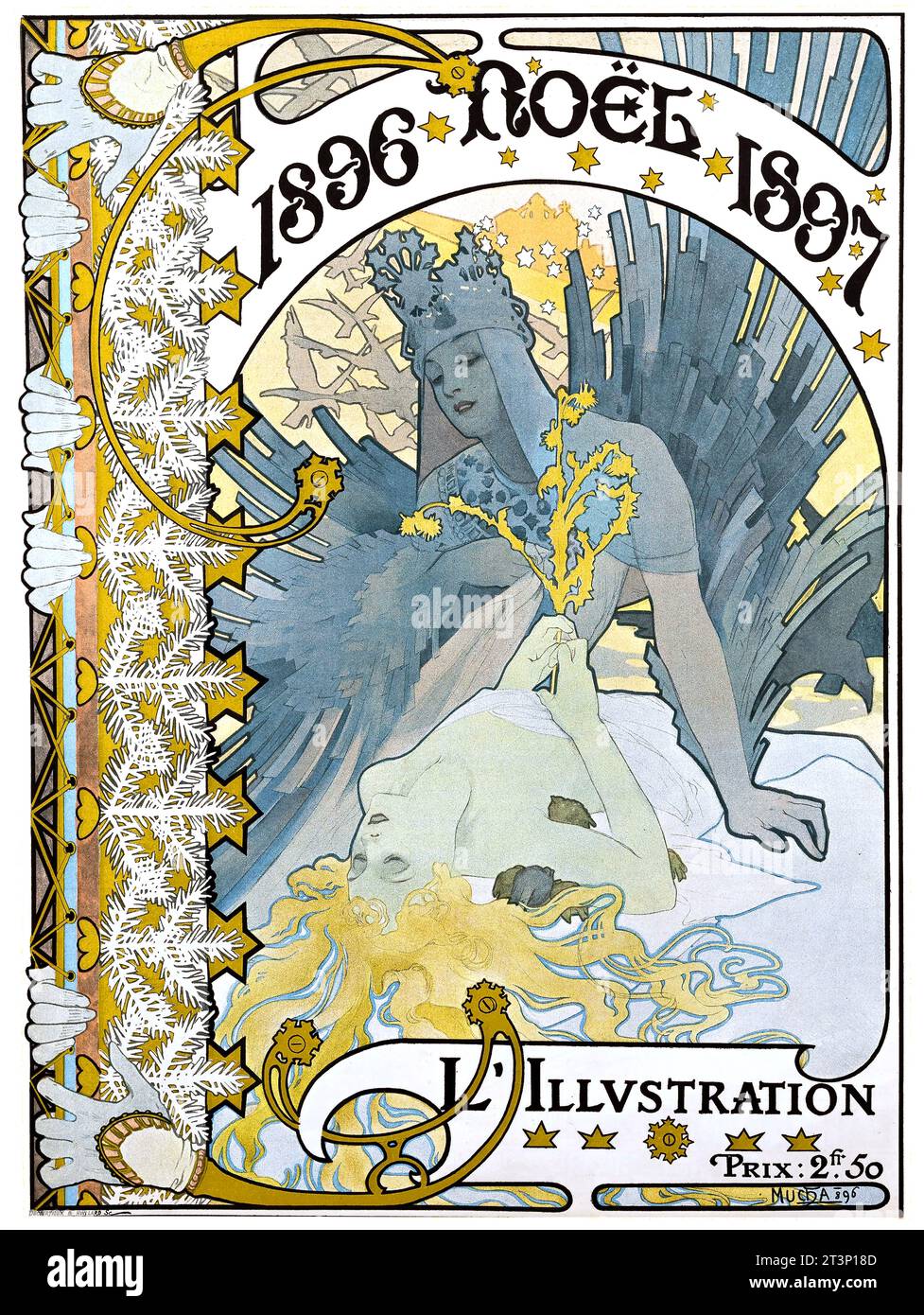 Alphonse mucha poster Ausgeschnittene Stockfotos und -bilder - Alamy