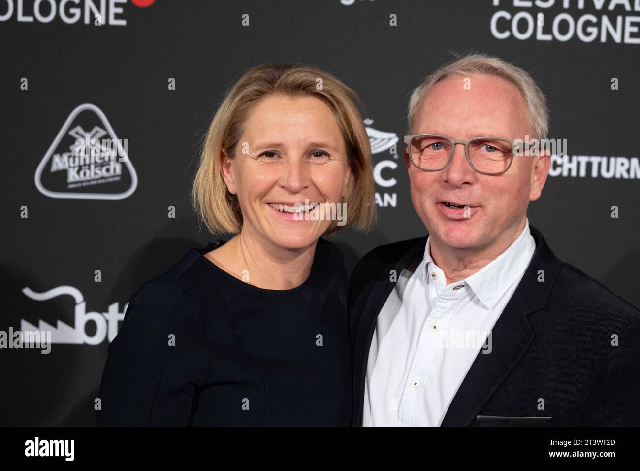 Susan LINK, Moderatorin, mit Ehemann Wolfgang LINK, Produzent, Roter ...