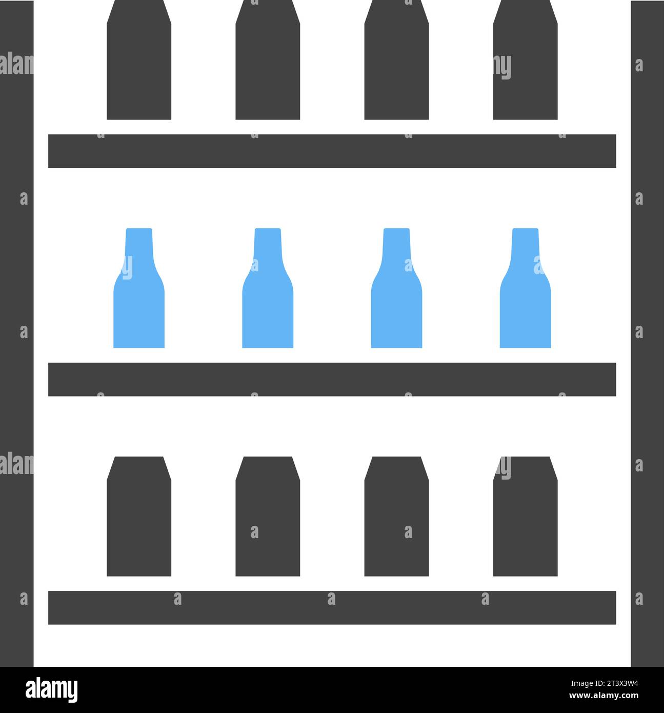 Vektorbild des Regalsymbols Stock-Vektorgrafik - Alamy