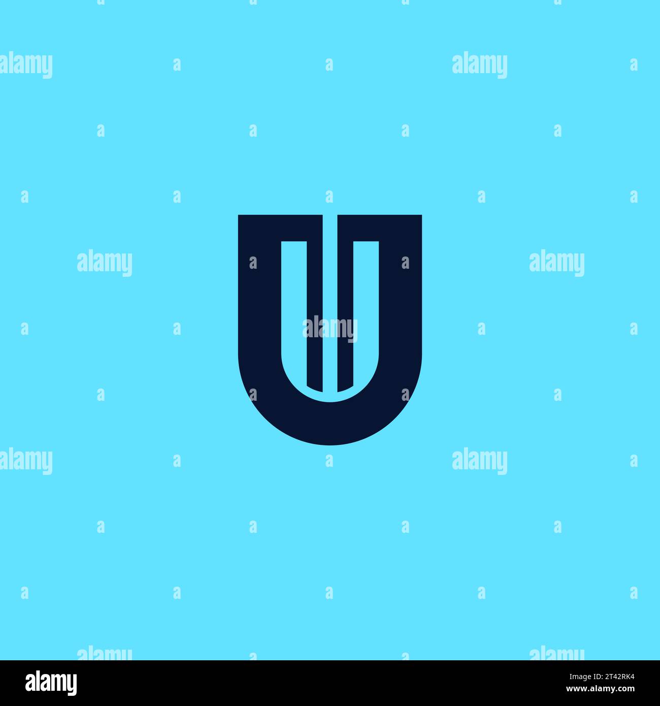 U symbol logo -Fotos und -Bildmaterial in hoher Auflösung – Alamy