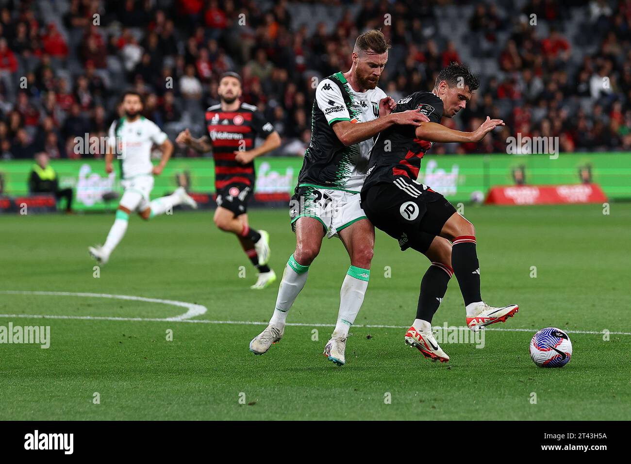 Oktober 2023; CommBank Stadium, Sydney, NSW, Australien: A-League ...