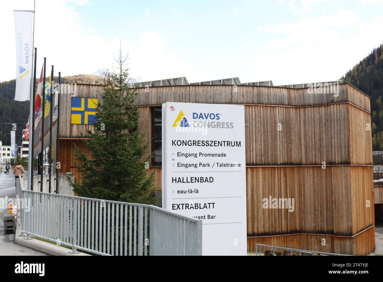 28.10.2023, DAVOS, SUI, unterwegs in der Schweiz, Symbolbild ...