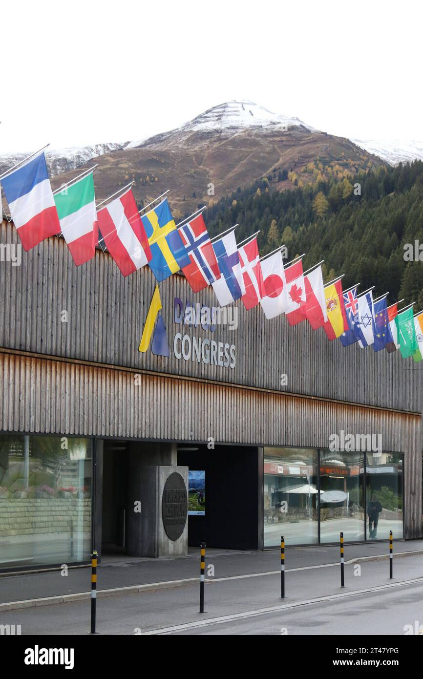 28.10.2023, DAVOS, SUI, unterwegs in der Schweiz, Symbolbild ...