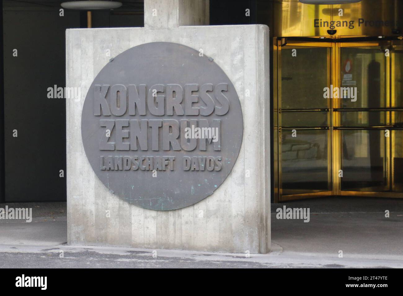 28.10.2023, DAVOS, SUI, unterwegs in der Schweiz, Symbolbild ...