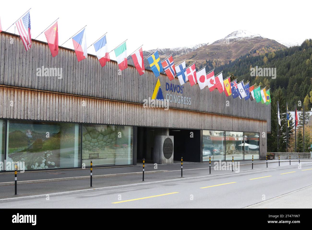 28.10.2023, DAVOS, SUI, unterwegs in der Schweiz, Symbolbild ...