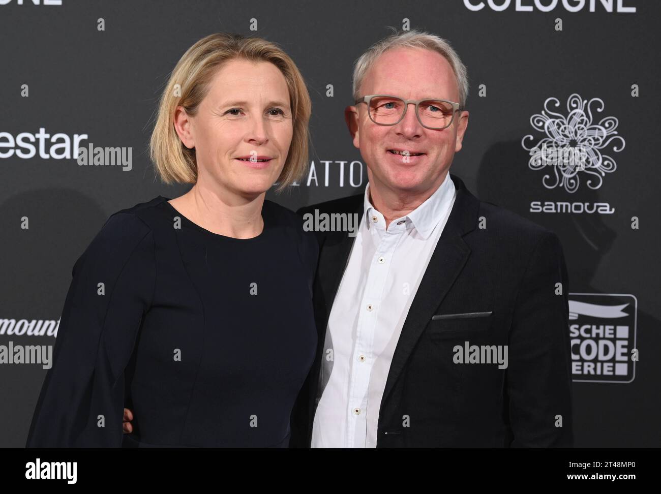 Moderatorin Susan Link und ihr Ehemann Wolfgang Link kommt zu der ...