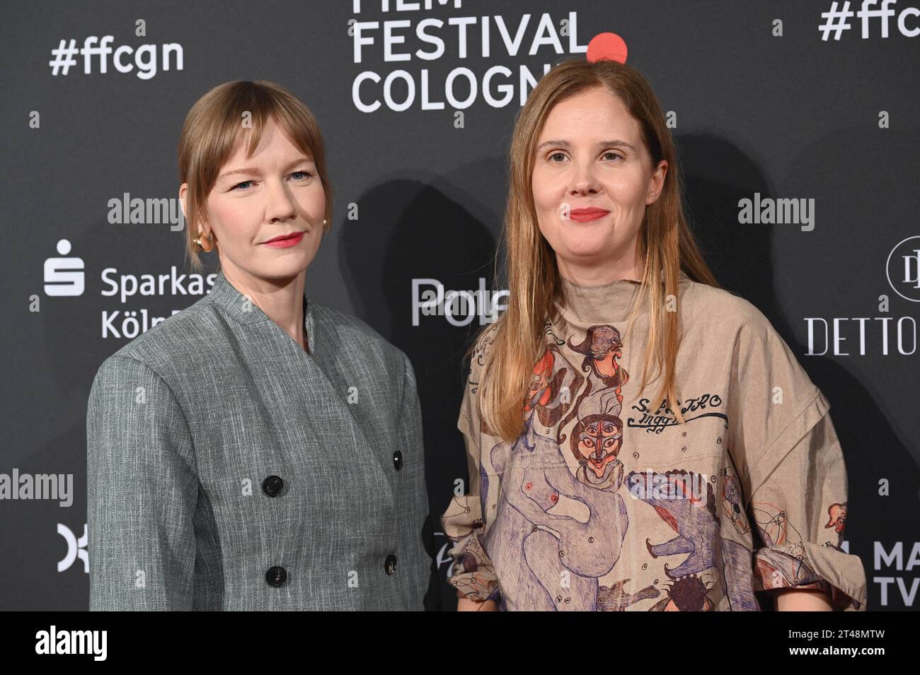 Schauspielerin Sandra Hueller und die fransösische Regisseurin Justine ...