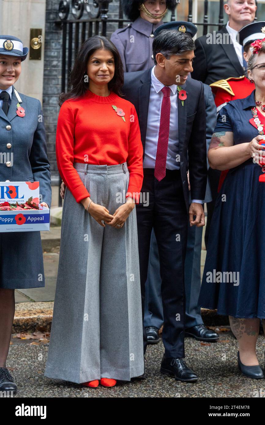 30. Oktober 2023. London, Großbritannien. Premierminister Rishi Sunak ...