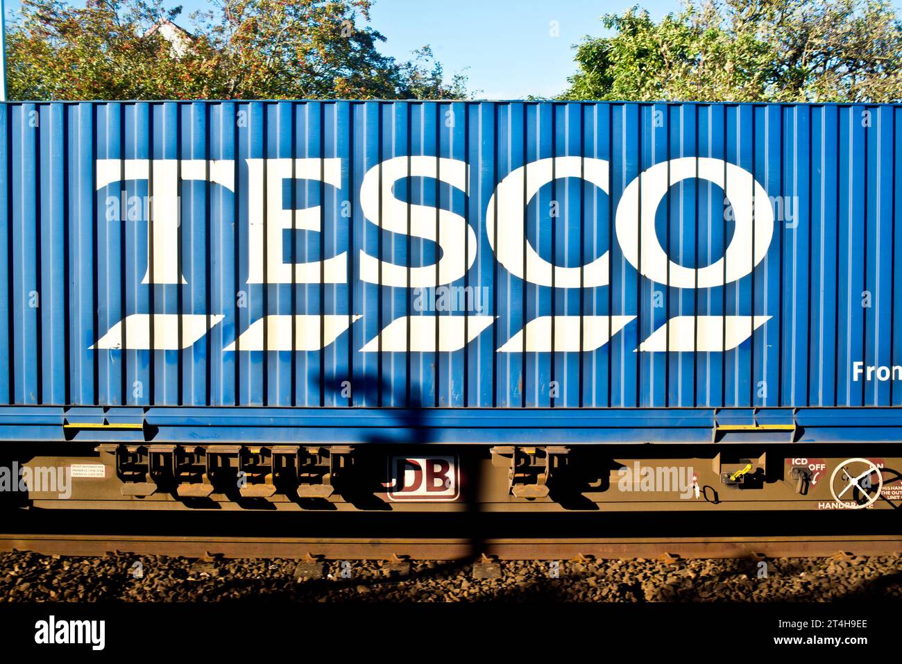 Container eisenbahn -Fotos und -Bildmaterial in hoher Auflösung – Alamy