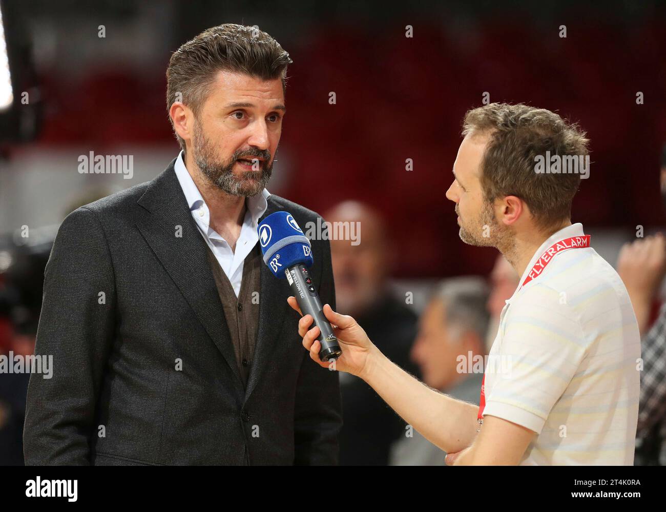 München, Deutschland. Oktober 2023. firo: 15. Oktober 2023, Basketball ...