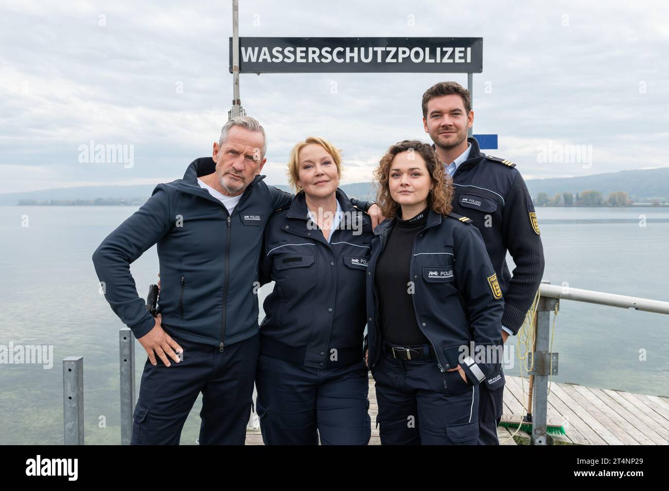 Radolfzell, Deutschland. 30. Oktober 2023. Schauspieler Tim Wilde (in ...