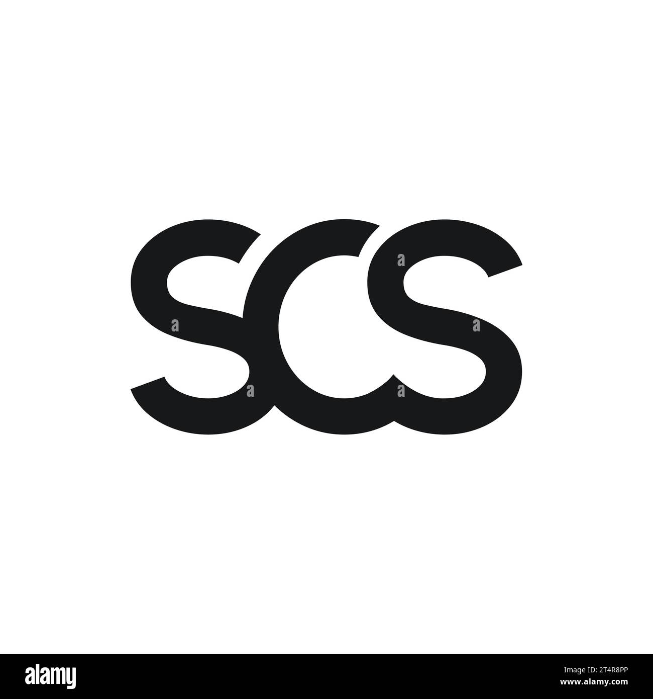 Scs logo design Stock-Vektorgrafiken kaufen - Alamy