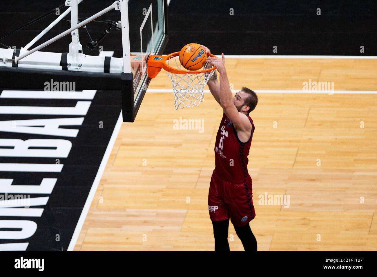1. November 2023: NEMANJA RADOVIC Montenegros Spieler aus Ucam Murcia ...