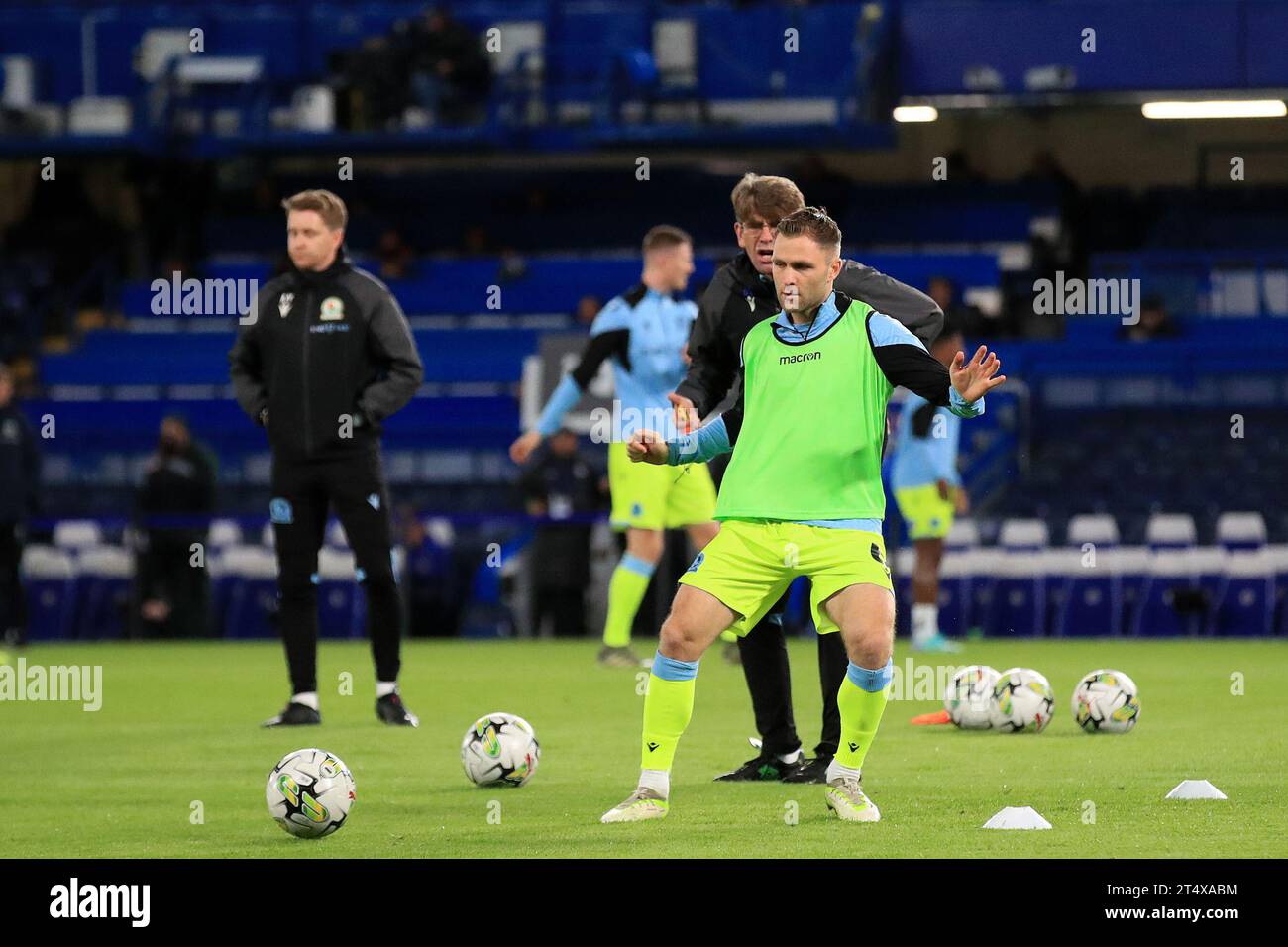 London, Großbritannien. November 2023. Sondre Tronstad von Blackburn ...