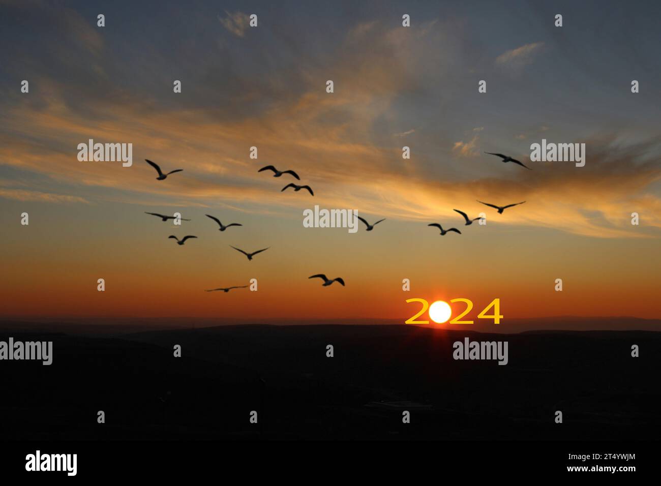 Blick auf den horizont des neuen jahres -Fotos und -Bildmaterial in hoher Auflösung – Alamy