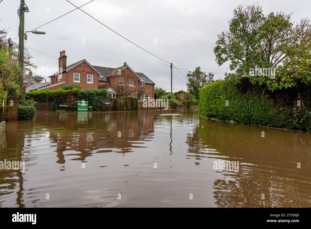 Fordingbridge, Hampshire, Großbritannien, 2. November 2023: Wetter ...