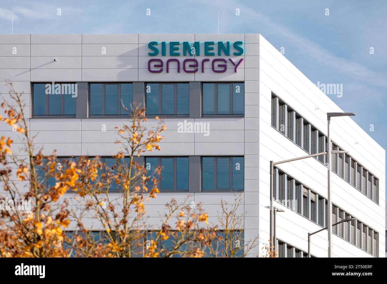 01.11.2023 Reportage Siemens Logo, Logos, Schriftzüge, Markennamen, Warenzeichen, Markenzeichen ...